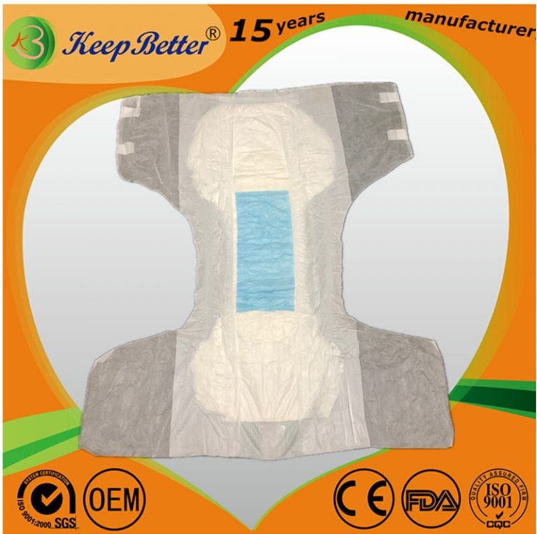 Premium Quality Blue ADL Heavy Absorbency Overnight Clothlike Velcro ...